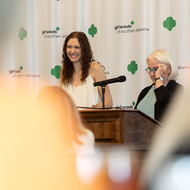 Gold Award Girl Scout Mia Johnston